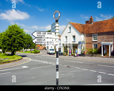 Kingsclere village in Hampshire, United Kingdom atlas map town name ...