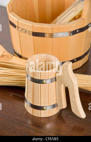 vat, wood, bucket, container, sauna, vat, keg, ladle, dipper ...