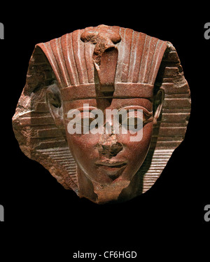 Egyptian statue sculpture head of a sphinx of king Djedefre, 2528-2520 ...