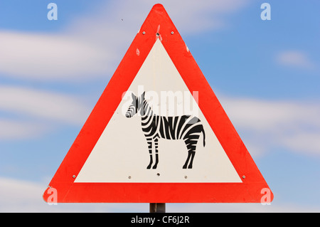 Road sign at zebra crossing warning drivers to give way to Stock Photo ...