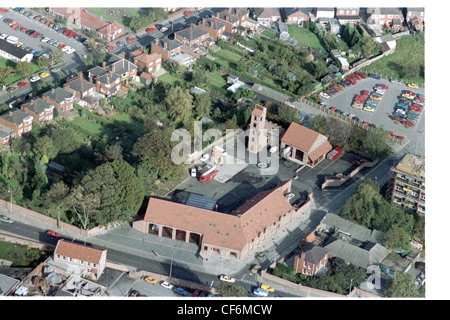 aerial view of Beverley fire station, Beverley. East Riding of ...