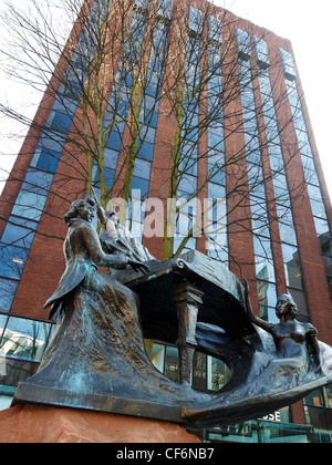 Chopin Monument, Deansgate, Manchester, England, UK Stock Photo - Alamy