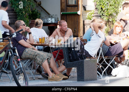 NORWAY - Oslo Food and Drink Al Fresco Stock Photo - Alamy