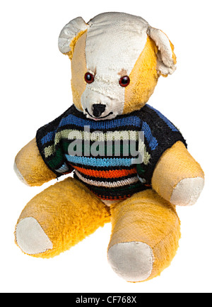 Old threadbare teddy bear Stock Photo - Alamy