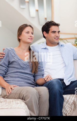 Portrait Of A man watching movie on tablet indoors Stock Photo - Alamy