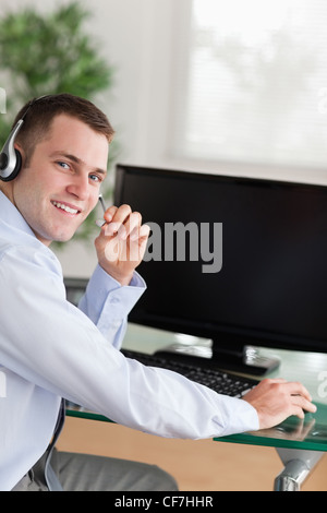 Shadowing a call center agent Stock Photo - Alamy