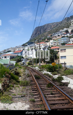 Rail track through housing in Hanoi, Vietnam Stock Photo - Alamy