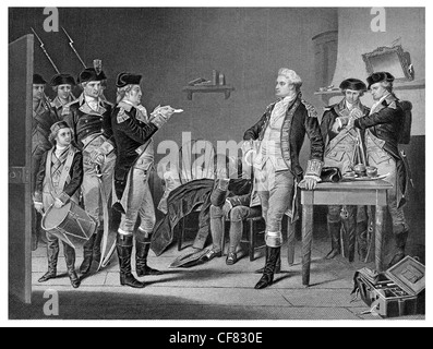 Capture of Major John Andre, 1780 Stock Photo - Alamy