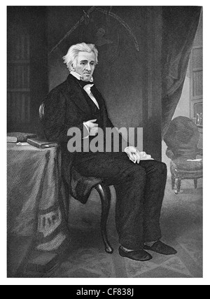 Engraving of the 7th American President Andrew Jackson Stock Photo - Alamy