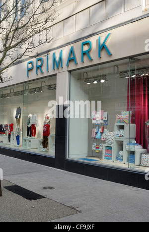 Primark clothing store in Liverpool City Centre on Church Street Stock ...