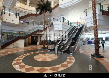 Interior of the City Center Mall Doha, a large shopping mall in ...