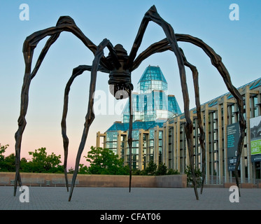 Spider sculpture outside the National Gallery of Canada, Ottawa Stock ...
