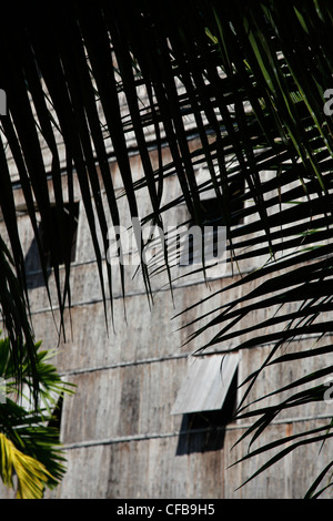 Traditional native Iban crafts in a longhouse in Borneo, Malaysia Stock ...