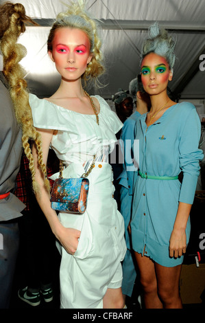 s Fashion Vivienne Westwood Two models, one on left is Sarah ...