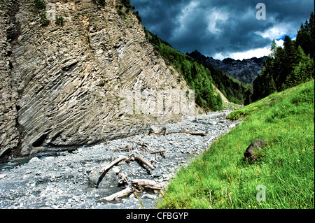 creek, brook, brook bed, beck, creek bed, bedload, bed load, mountain ...