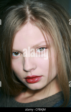 Sue Stemp Backstage New York Ready to Wear Spring Summer Head shot of ...