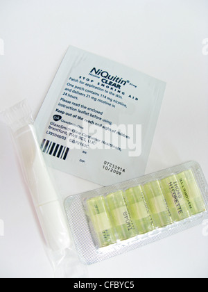 NiQuitin nicotine patch, nicorette inhalator & inhalation cartridges ...