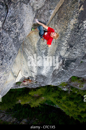 Rock Climbing near Squamish, BC, British Columbia, Canada - Rock Stock ...