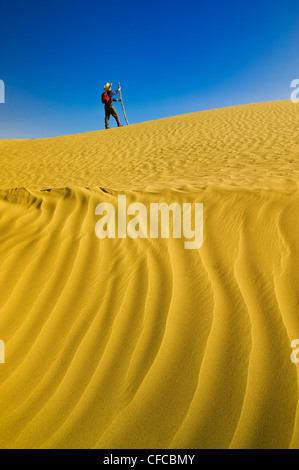 Hiking In The Great Sandhills; Sceptre Saskatchewan Canada Stock Photo ...