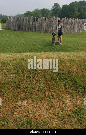 Fort Necessity National Battlefield in Pennsylvania commemorates the ...