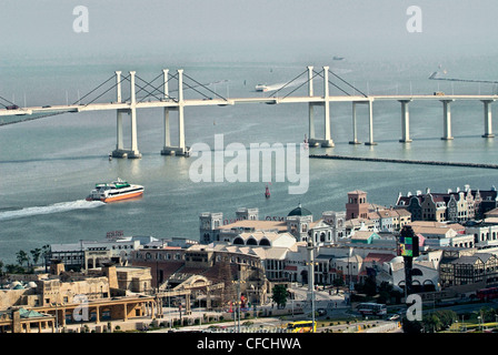 CHINA - MACAU SAR Friendship Bridge in the former Portuguese colony ...