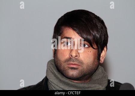 Cast and crew of the British urban movie SKET Stock Photo - Alamy