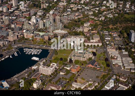 Aerial Inner Harbour, Victoria, BC Stock Photo - Alamy