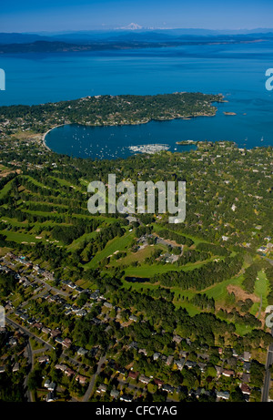 Oak Bay, Cadboro Bay and Uplands Golf Course, Victoria, British ...