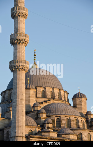 Architectural details of Eminonu New Mosque or Yeni Cami. Islamic ...