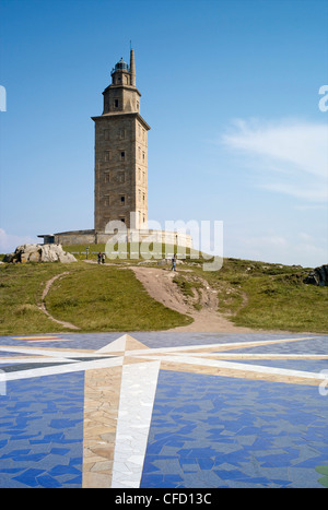 Hercules Tower, A Coruna, Galicia, Spain Stock Photo - Alamy