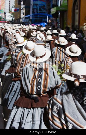 Women dancing, Anata Andina harvest festival, Carnival, Oruro, Bolivia ...