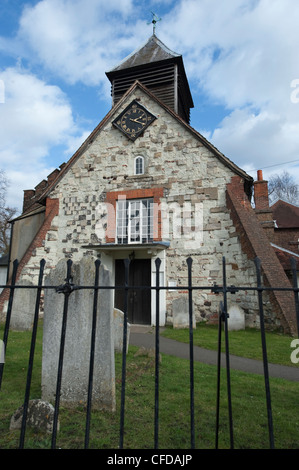 St Georges Church in Esher, a 16th century church with original Tudor ...