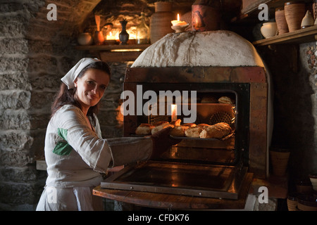 Woman in Medieval Dress or Costume (15 Stock Photo - Alamy
