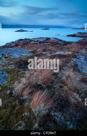 View from the Applecross Peninsula across the Inner Sound to the ...