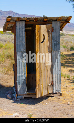 Classic old outhouse Stock Photo - Alamy