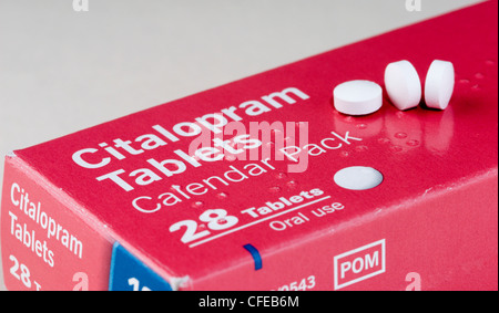 A box of Citalopram antidepressant medication Stock Photo - Alamy