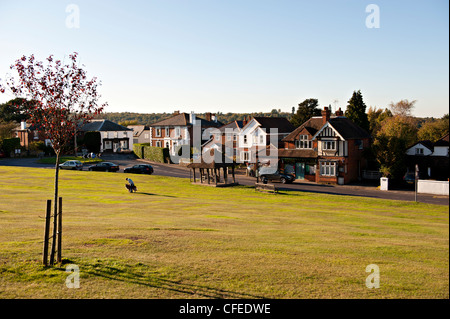 Ide Hill Village Green, Kent Stock Photo - Alamy