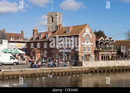 Wareham on Market Day, Dorset Stock Photo - Alamy