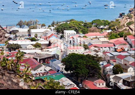 St Helena Island South Atlantic Ocean Sandy bay on the south side of St ...
