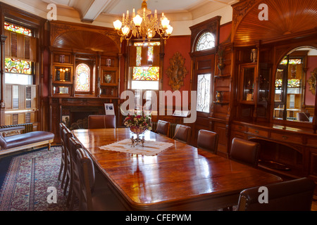 Interior room of Craigdarroch Castle built for Robert Dunsmuir-Victoria ...