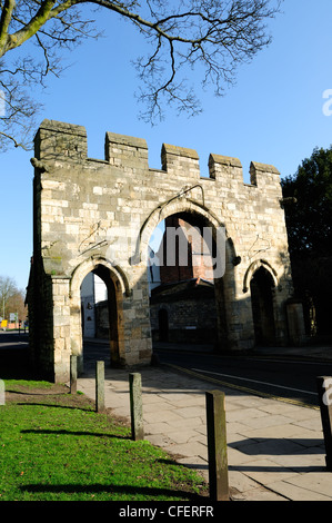 Priory Gate Arch Lincoln Lincolnshire England Stock Photo - Alamy