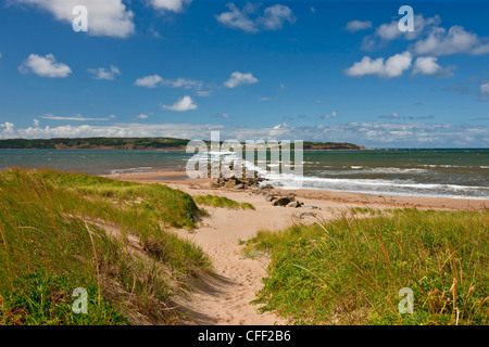 View from Port Hood Beach towards Port Hood Island, Cape Breton, Nova ...
