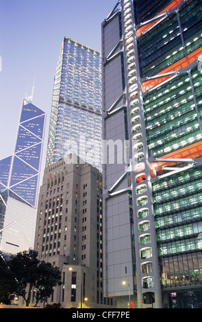 Central business district in Hong Kong Stock Photo - Alamy