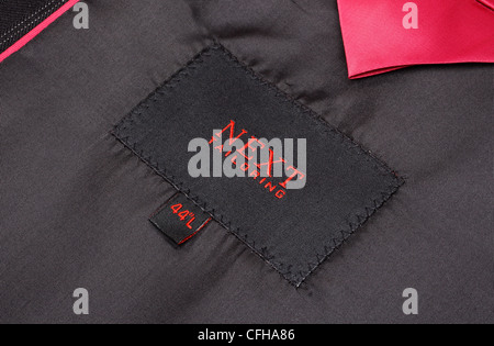 Next clothing label Stock Photo - Alamy