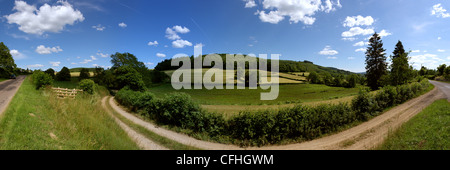 field landscape in the Morvan, France Stock Photo - Alamy