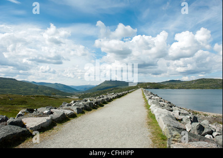 Sysen Dam, Norway Stock Photo - Alamy