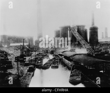 Bilston Steelworks, Spring Vale, Bilston, 1920s Stock Photo - Alamy