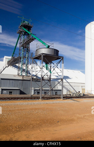 Australian Wheat Storage containers Stock Photo - Alamy