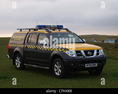 HM Coastguard truck Stock Photo - Alamy
