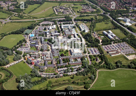 aerial view of the Open University at Milton Keynes Stock Photo - Alamy